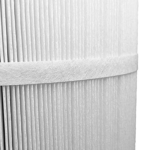 ClurTech FRX-7482-PAK4 4 Pack Jandy CL580 CV580 PJAN145-PAK4 C-7482 FC-0820 R0357900 A0104100 Replacement Pool or Spa Filter Cartridge, White