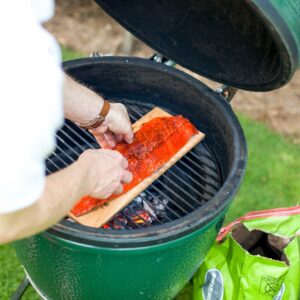 Fire & Flavor FFPD110, Cedar Planked Salmon, Sustainably Sourced & Certified, 2-Pack, 11 inch, 15 inch, Brown