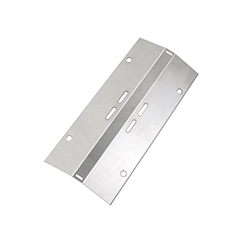 Zemibi Heat Plate Shield Replacement for Cuisinart CGG-200 CGG-220 CGG-240 Gas Grill Models, Stainless Steel Heavy Duty BBQ Parts Flame Tamer Accessories, 16 3/4" x 7 3/8"