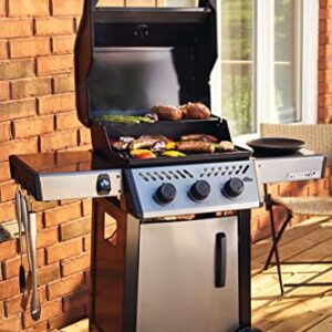 Napoleon Freestyle 365 Propane Gas BBQ Grill - F365DPGT - Barbecue Gas Cart, With 3 Burners, Folding Side Shelves, Instant Failsafe Ignition, Porcelain Coated Cast Iron Cooking Grids