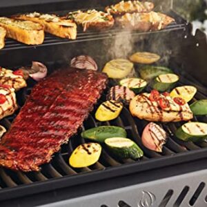 Napoleon Freestyle 365 Propane Gas BBQ Grill - F365DPGT - Barbecue Gas Cart, With 3 Burners, Folding Side Shelves, Instant Failsafe Ignition, Porcelain Coated Cast Iron Cooking Grids