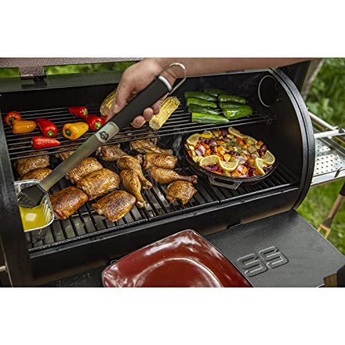 PIT BOSS 10514 PB820D3B Wood Pellet Grill, 820 Square Inches, Mahogany