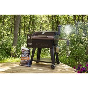 PIT BOSS 10514 PB820D3B Wood Pellet Grill, 820 Square Inches, Mahogany