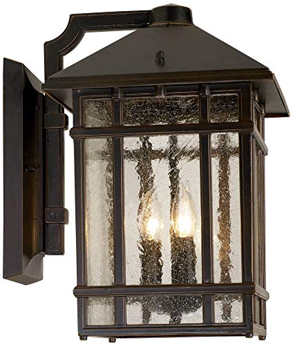 J du J Sierra Craftsman 15" High Outdoor Wall Light