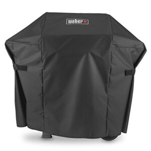 weber spirit and spirit ii 200 series premium grill cover, heavy duty and waterproof, fits grill widths up to 48 inches