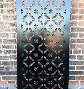 East1US - Privacy Screen Metal Garden Fence Decor Art