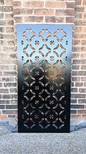 East1US - Privacy Screen Metal Garden Fence Decor Art