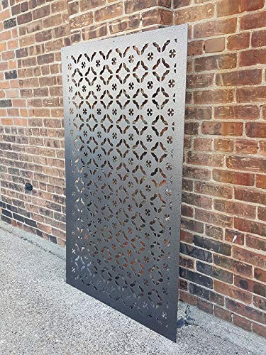 East1US - Privacy Screen Metal Garden Fence Decor Art