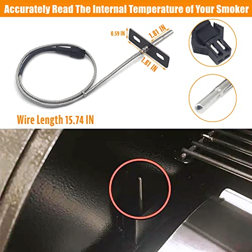 Digital W/LCD Display Control Board Replacement Parts Kit Compatible with Pit Boss Pellet Grill Smoker Austin XL,Tailgater,Classic, Include Meat Probe, Temperure Sensor Probe, and Igniter Hot Rod