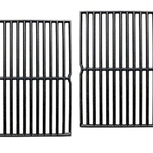 Votenli C752B(2-Pack) 15 Inch Cast Iron Cooking Grid Grates Replacement for Weber 7522 7521 Genesis Silver A Spirit 210 Spirit e210 Spirit 500 Parts