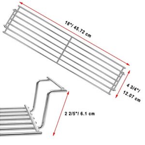 Uniflasy 69866 Grill Warming Rack for Weber Spirit I & GS4 Spirit II 200 Series Spirit E210 S210 E220 S220 Gas Grill with Up Front Control Grill Upper Rack for Weber Spirit 200,Replace for Weber 67026