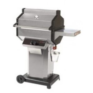 phoenix sdssocp grill head on stainless steel pedestal cart – lp