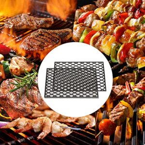 Utheer Cast Iron Grill Grate for Pit Boss 820 850 Series Grill, Pit Boss 820 Series Wood Pellet Grills, Fit Pit Boss Pro Series II 850 Wood Pellet Grill, Pit Boss Grill Replacement Parts, 2 Pack