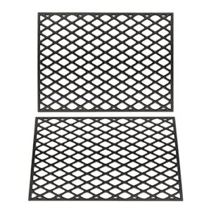 Utheer Cast Iron Grill Grate for Pit Boss 820 850 Series Grill, Pit Boss 820 Series Wood Pellet Grills, Fit Pit Boss Pro Series II 850 Wood Pellet Grill, Pit Boss Grill Replacement Parts, 2 Pack