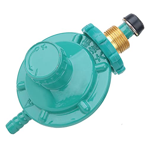 mumisuto Gas Tank Pressure Regulator Household Liquefied Gas Pressure Reducing Valve Adjustable for BBQ Camping cookers Caravan Plumber (Gas Valve Without Meter)