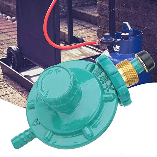 mumisuto Gas Tank Pressure Regulator Household Liquefied Gas Pressure Reducing Valve Adjustable for BBQ Camping cookers Caravan Plumber (Gas Valve Without Meter)