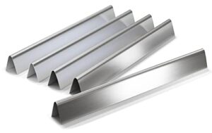 qulimetal 7537/65903 22.5″ flavor bars for weber spirit 300 series(with side burner knobs), spirit e310, e320, spirit 700, genesis silver gold platinum b/c, weber 900, heat plates for weber 7536