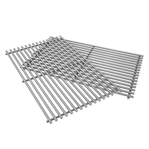 SafBbcue 66802 Genesis II Grates Replacement Parts for Weber Genesis II E-310 E-315 E-325 E-330 E-335 S-310 S-335 SE-310 SE-335 66095 Grill Grids -Stainless Steel