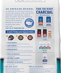 Kingsford Original Charcoal Briquettes with Hickory, BBQ Charcoal for Grilling - 16 Pounds