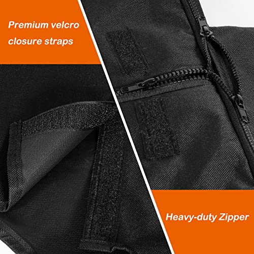 MixRBBQ Grill Cover for Weber Traveler Grill, Heavy Duty 600D Polyester Storage Cover Replacement Parts, Compatible with Weber 7030 Cargo Protector Storage Bag