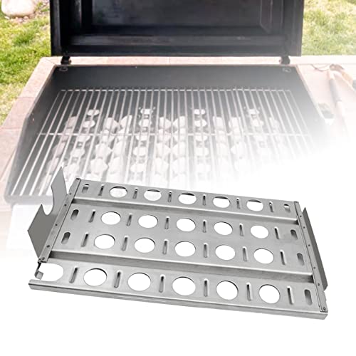 Hongso Stainless Steel BBQ Gas Grill Heat Plate, Heat Shield for Lynx L27 Models (16 7/8" x 9 1/2"), SPB571-2