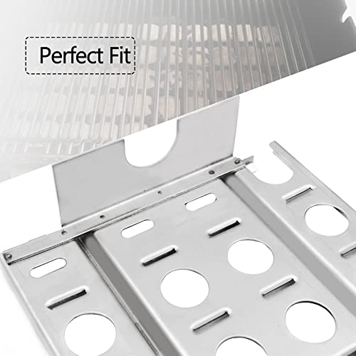 Hongso Stainless Steel BBQ Gas Grill Heat Plate, Heat Shield for Lynx L27 Models (16 7/8" x 9 1/2"), SPB571-2