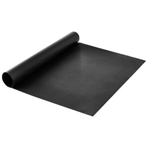 AmazonCommercial BBQ Non-Stick Grill Mats, Reusable, Easy to Clean, 15.75 X 13-Inches, Black, 2-Pack