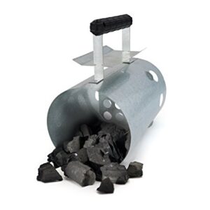 GrillPro 39470 Chimney Charcoal Starter, Silver