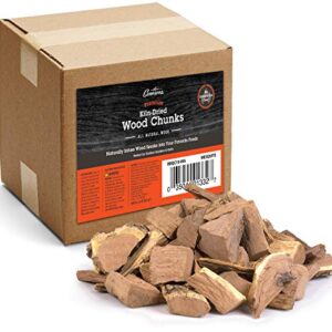 Camerons All Natural Maple Wood Chunks for Smoking Meat -840 Cu. In. Box, Approx 10 Pounds- Kiln Dried Large Cut BBQ Wood Chips for Smoker - Barbecue Chunks Smoker Accessories - Grilling Gifts for Men