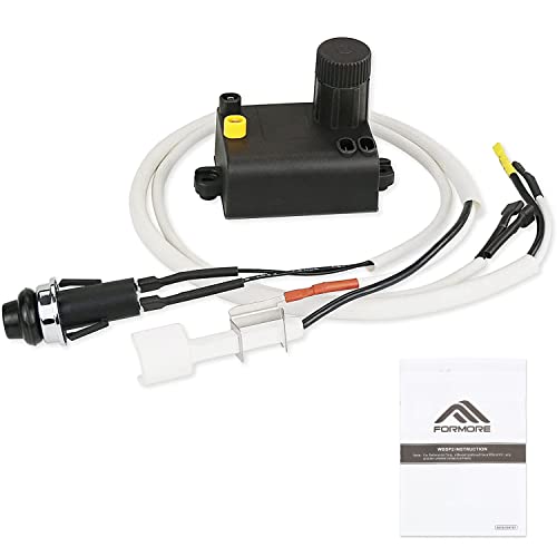 Hisencn 7642 Grill Igniter for Weber Spirit 210 & Spirit 310 Gas Grill Models with Up Front Controls (Model Years 2013 and Newer)