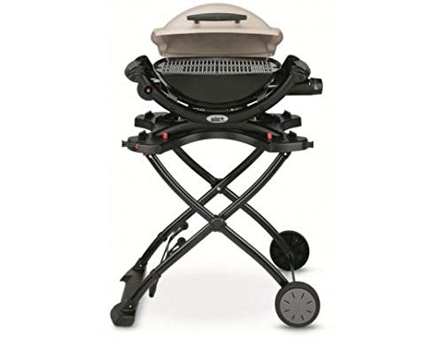 Weber Q Portable Cart, Black, for Q 1000 and 2000