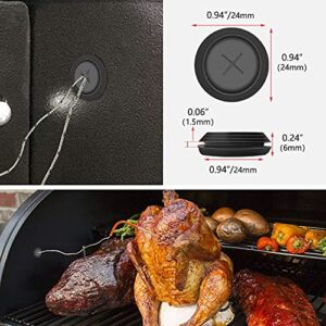 2-Pack Replacement Meat Probe for Traeger Pellet Grill, Comes with Probe Grommet and Temperature Probe Clip