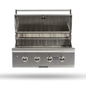 coyote c-series 36-inch, 4-burner built-in propane gas grill – c2c36lp