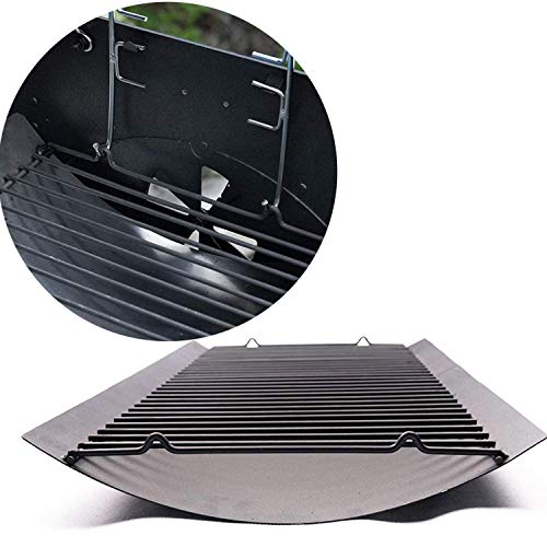 DcYourHome 27 inch Ash Pan/Drip Pan for Chargriller 1224, 1324, 1321, 1329, 2121, 2222, 2727, 2828, 2929, E1224, Charcoal grill, Charbroil 17302056, Char-Griller Ash Pan/fire grate Replacement Parts