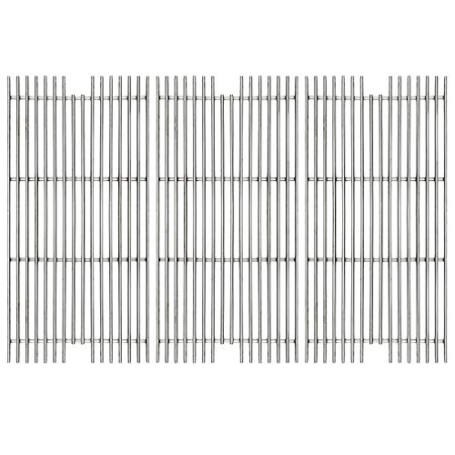 Hongso 304 Stainless Steel Grill Grid Grates Replacement Parts for Viking VGBQ 30 in T Series, VGBQ 41 in T Series, VGBQ 53 in T Series Gas Grill, SCD911 3 Pack