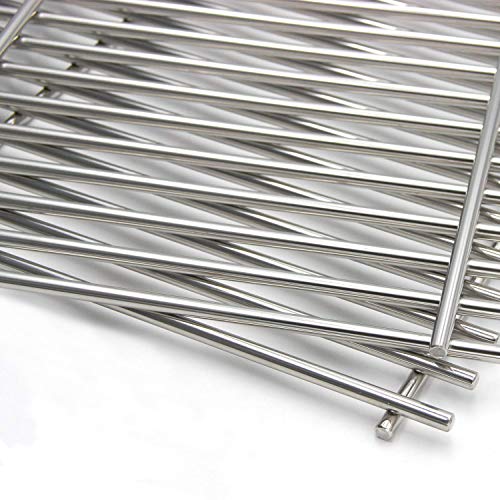 Hongso 304 Stainless Steel Grill Grid Grates Replacement Parts for Viking VGBQ 30 in T Series, VGBQ 41 in T Series, VGBQ 53 in T Series Gas Grill, SCD911 3 Pack