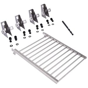 oklahoma joe’s 5959596w06 highland offset smoker flex bracket kit, silver