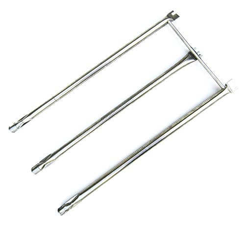 Direct Store Parts DA107 Stainless Steel Burner Replacement for Weber Genesis Platinum 3611 Stainless Steel Burner Tube Set 7508 (Aftermarket Parts)