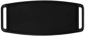 lg aeb72914208 range/stove cooktop griddle plate/grille assembly, black