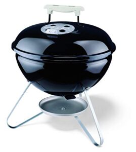 weber smokey joe 14-inch portable grill, black