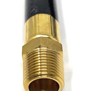 MI MADOL IMPORTS, LLC MADOL 8' LP Propane Gas Hose Assembly - 3/8" Male NPT x 3/8" Female Flare Coupling Connector Fitting [910-507] Low Pressure for Tanks RV BBQ Grills