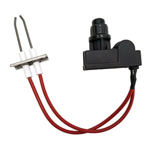 mensi double ignition kit electronic igniter with high spark plug wire length 450mm each for catering euqipment stove