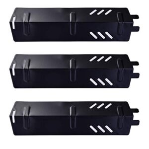 Votenli P9156A (3-Pack) Porcelain Steel Heat Plate for Backyard Grill BY13-101-001-11,BY14-101-001-01, GBC1429W, GBC1429W-C, Uniflame GBC1329W, GBC1403W