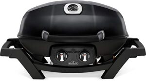 napoleon pro285n-bk portable natural gas grill, black