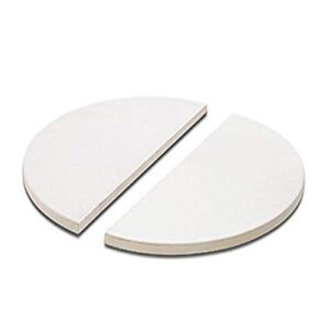 kamado joe kj-hdp classic joe heat deflector plates, white