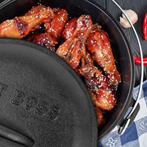 Pit Boss 6 Piece Cast Iron Starter Kit, Black