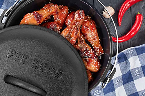 Pit Boss 6 Piece Cast Iron Starter Kit, Black