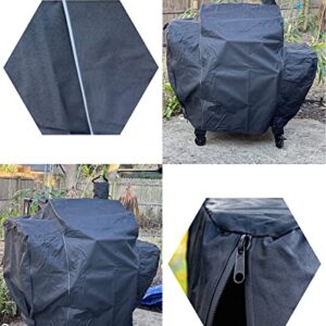 ZJYWSCH Grill Cover for Pit Boss Platinum Laredo 1000 Wood Pellet Grill and Smoker Outdoor Waterproof Pit Boss Laredo 1000 Grill Cover PB1000PL 600D Heavy Duty