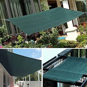 ALBN 75% Shade Netting Sunblock Shade Cloth Net Mesh Tarp HDPE UV-Resistant Protection Plants Flowers Outdoor Shade Screen, with Rope (Color : Green, Size : 3x5m)