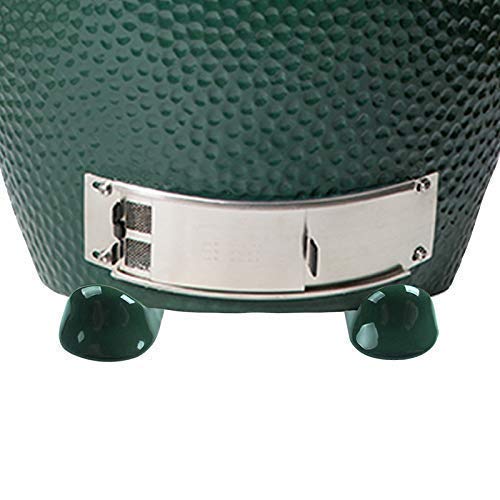 BBQ Ceramic Feet Shoes For Big Green Egg,Dracarys Grill Shoes Big Green Egg Base Feet Accessories Used to Place Grill on A Combustible Material Built-in Application (not for minimax)- 4 Green of set